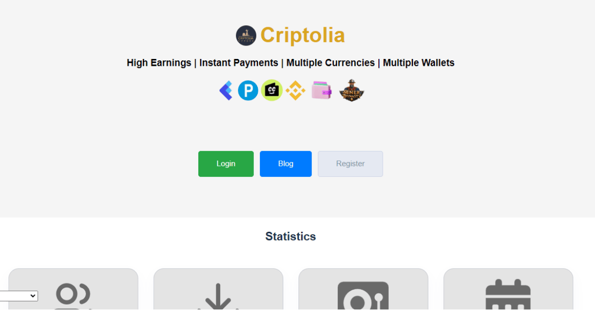 Criptolia - Add To Cash