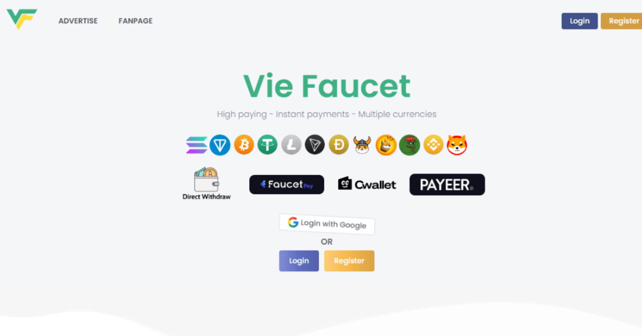 Vie Faucet - Add To Cash
